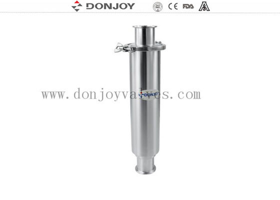 Inline Sanitary Filter / SS316L Straight Type Strainer With Tri Clamp End