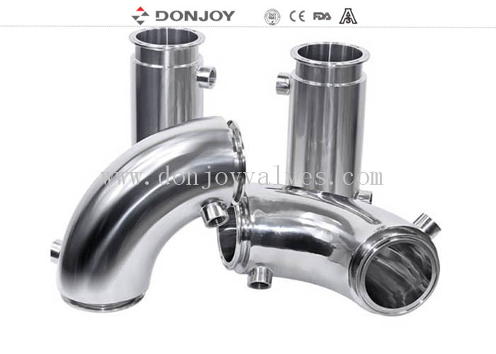 Jacketed Insulation Welding Elbow Stainless Steel Sanitary Fittings ...