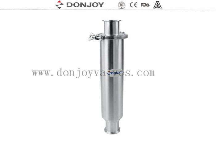 Inline Sanitary Filter / SS316L Straight Type Strainer With Tri Clamp End